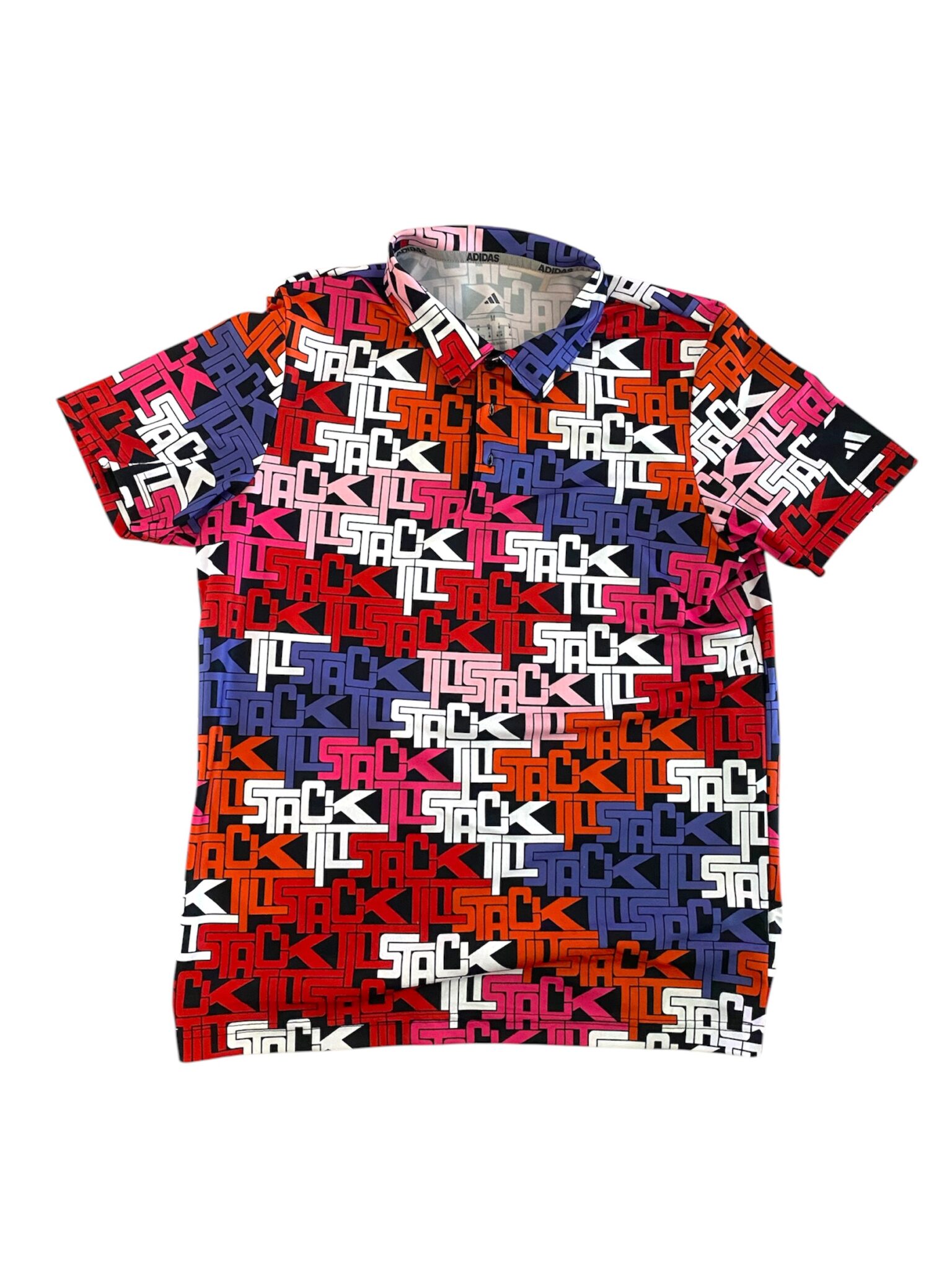 Stack&Tilt Custom Graffiti Shirt Orange/Magenta by Adidas - Stack&Tilt ...
